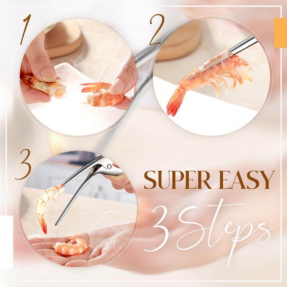 Easy & Fast Shrimp Peeler - iveshoppy